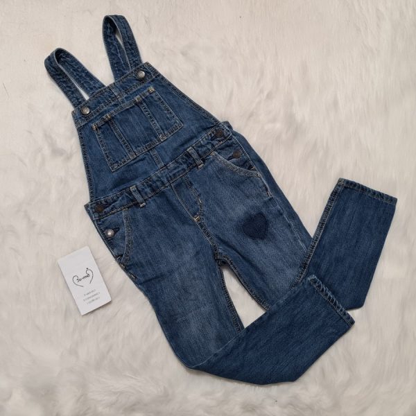 GAP jeans hlače z naramnicami št. 4Y (100-105cm) (TP304-0028) | Bo-moj